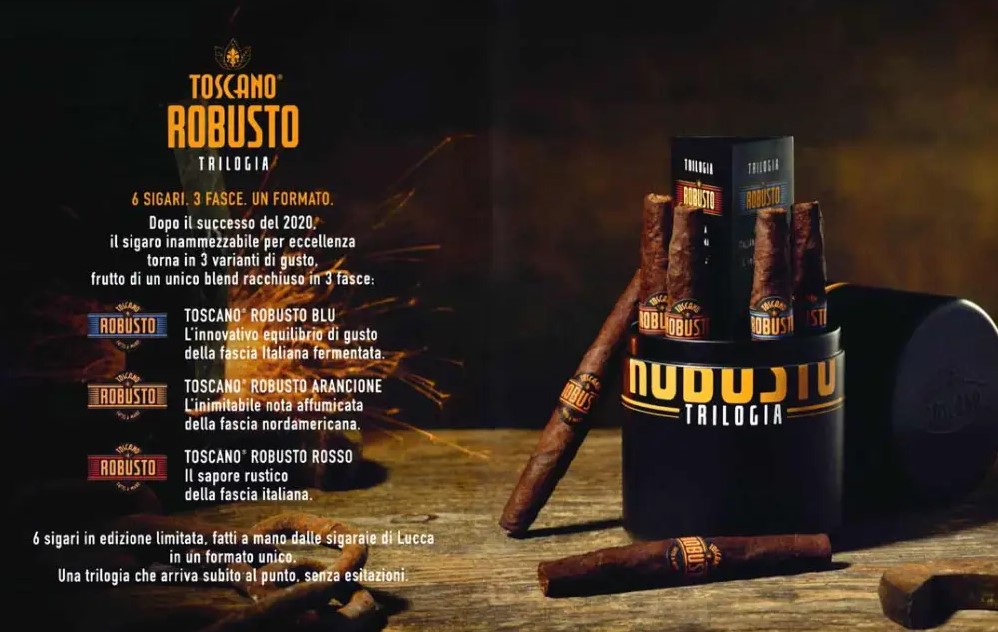 SIGARO TOSCANO ROBUSTO TRILOGIA - Toscanofilo